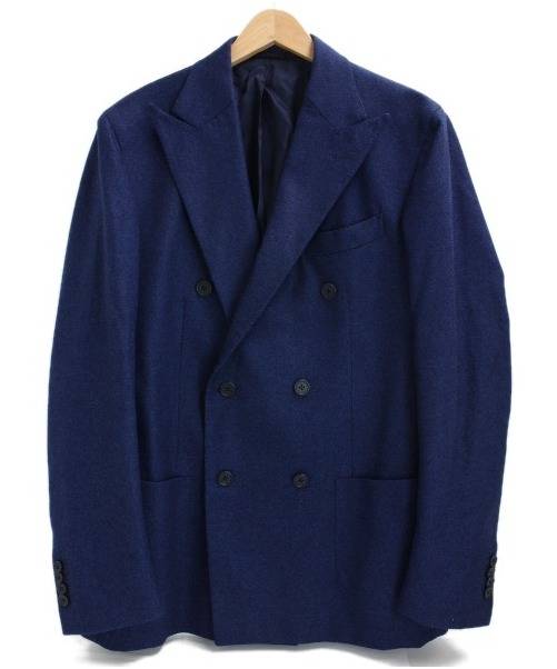 買取・査定情報 DEPETRILLO デペトリロ ウールダブルブレストジャケット メンズ ネイビー 参考定価￥10万前後｜洋服や古着の買取と ...