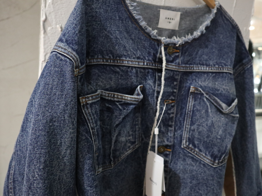 【Ameri/アメリヴィンテージ】MOUTON LAYERED DENIM JACKET[2020.09.17発行]｜トレファクスタイル稲毛店｜洋服・古着の買取と販売の専門店｜トレジャー ...