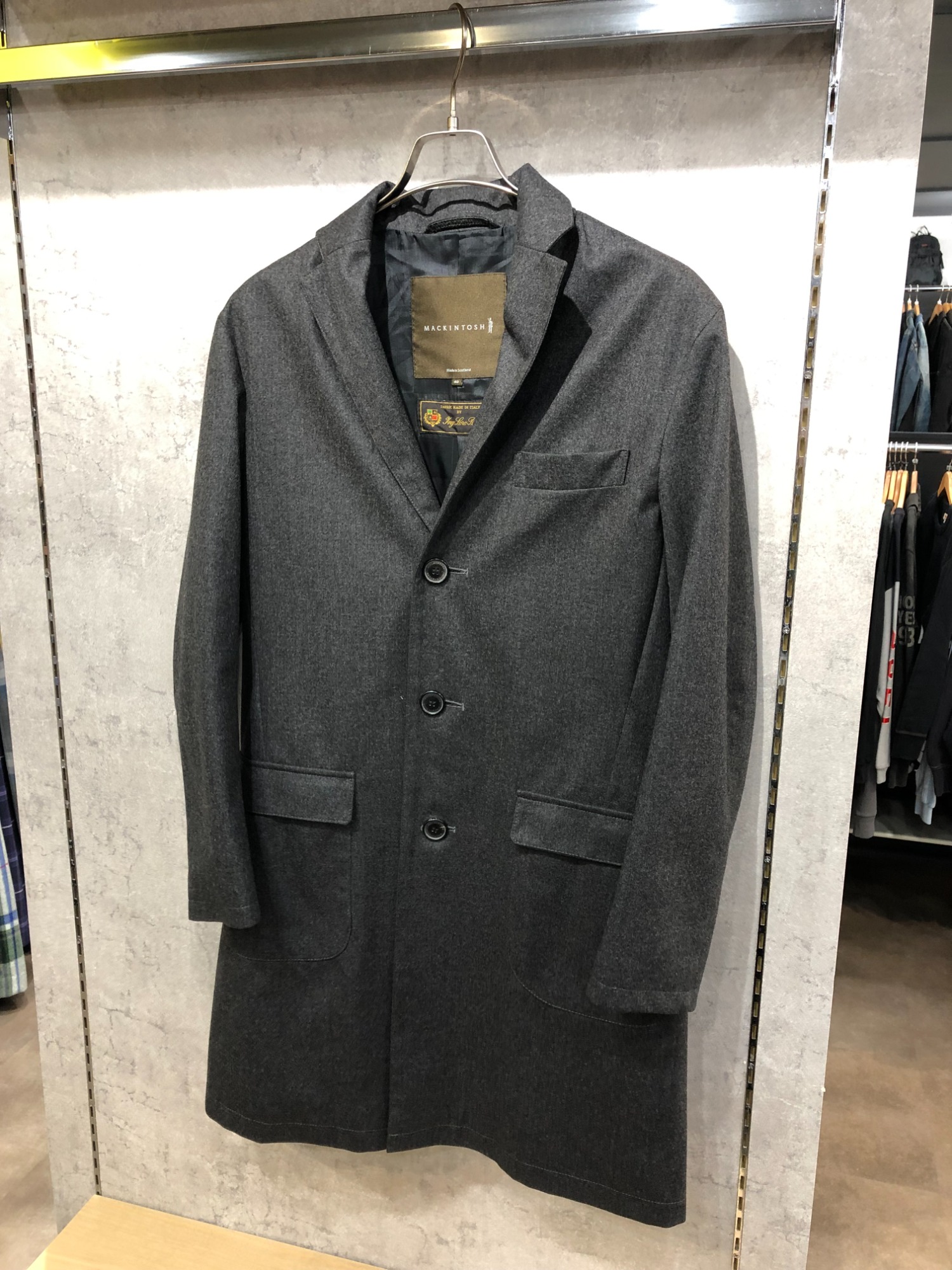 【MACKINTOSH / マッキントッシュ】より、チェスターコートが買取入荷いたしました。[2022.11.03発行]｜トレファクスタイルイオンモール茨木店｜洋服・古着の買取と販売の専門店 ...