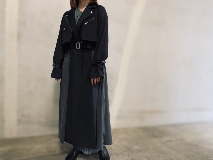 人気ブランド【AMERI/アメリ】よりライダースディティールコート/RIDERS DETAIL COAT(01010720180)が買取入荷致しました。[2021.11.06発行]｜トレ ...