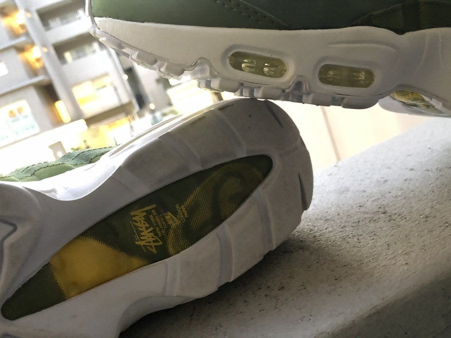 NIKE×STUSSY/ナイキ×ステューシー】エアマックス95コラボ NIKE×STUSSY/ナイキ×ステューシー】エアマックス95コラボ