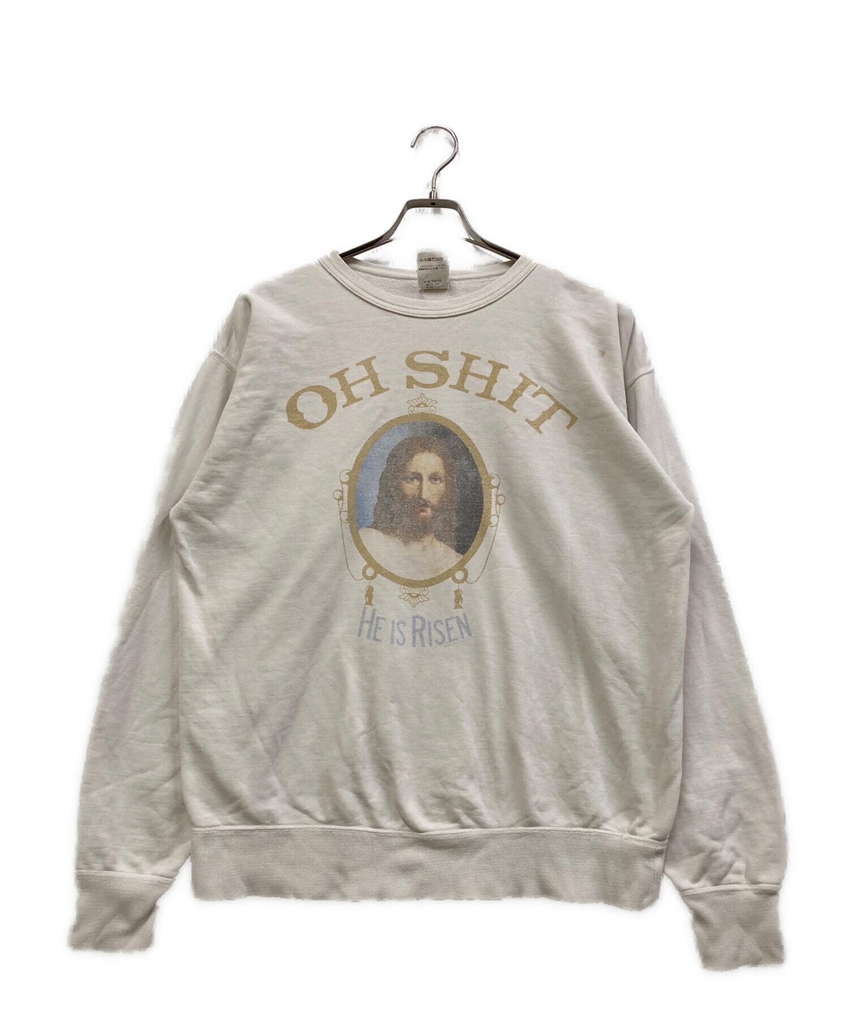 【SAINT MICHAEL / セントマイケル】OH SHIT クルーネックスウェット | 唯一無二のヴィンテージ加工が光る至極のストリート ...