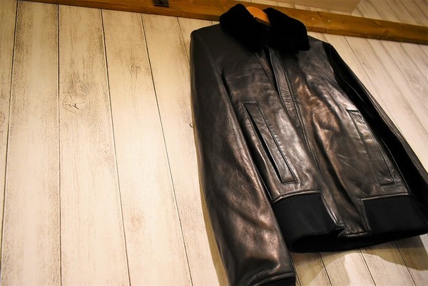 DIOR HOMME/ディオール オム】襟ファーレザージャケット 入荷 DIOR HOMME/ディオール オム】襟ファーレザージャケット 入荷
